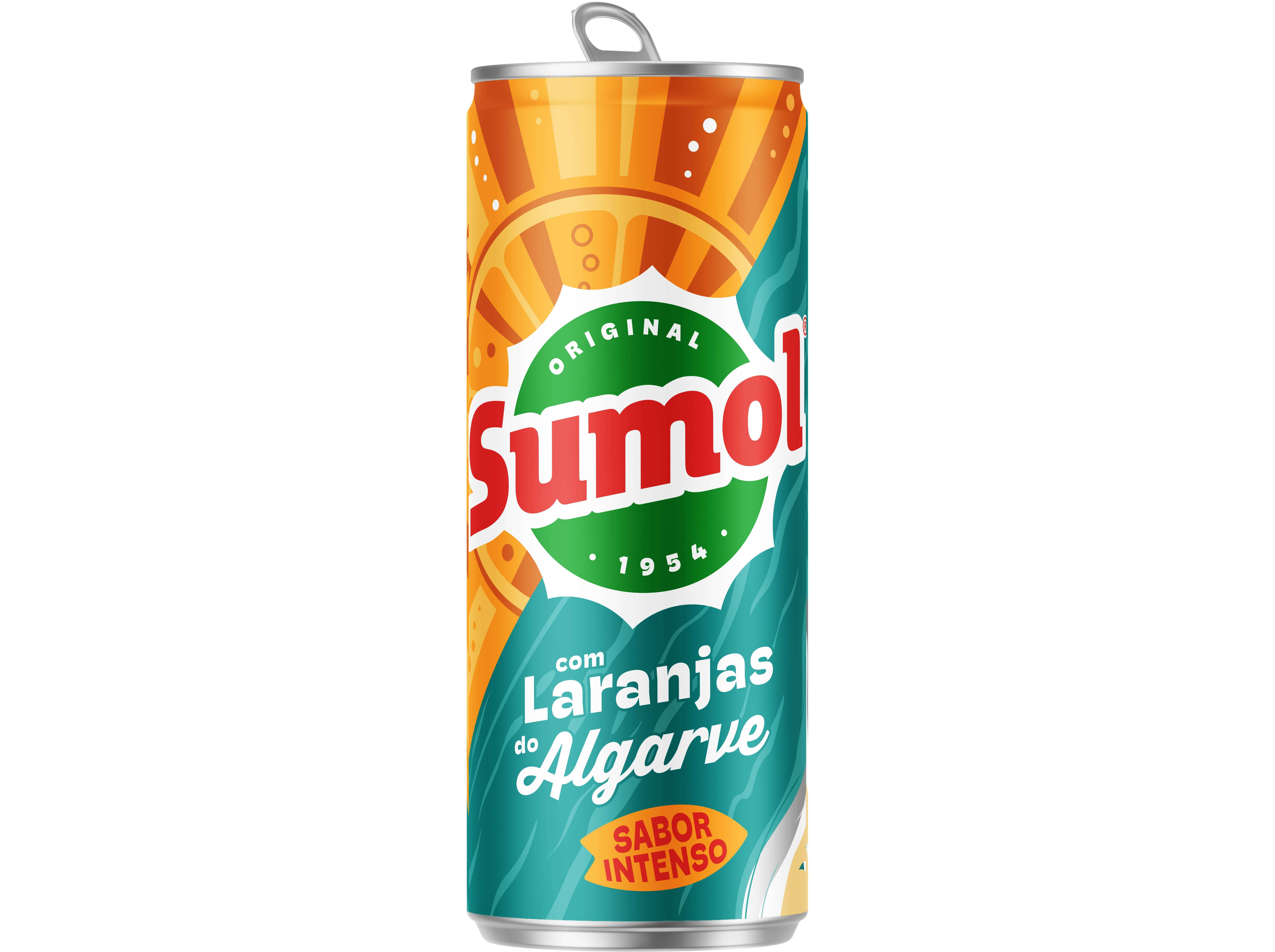 Refrigerante Sumol Com Gás Laranjas Algarve Lata 0.33l | Auchan