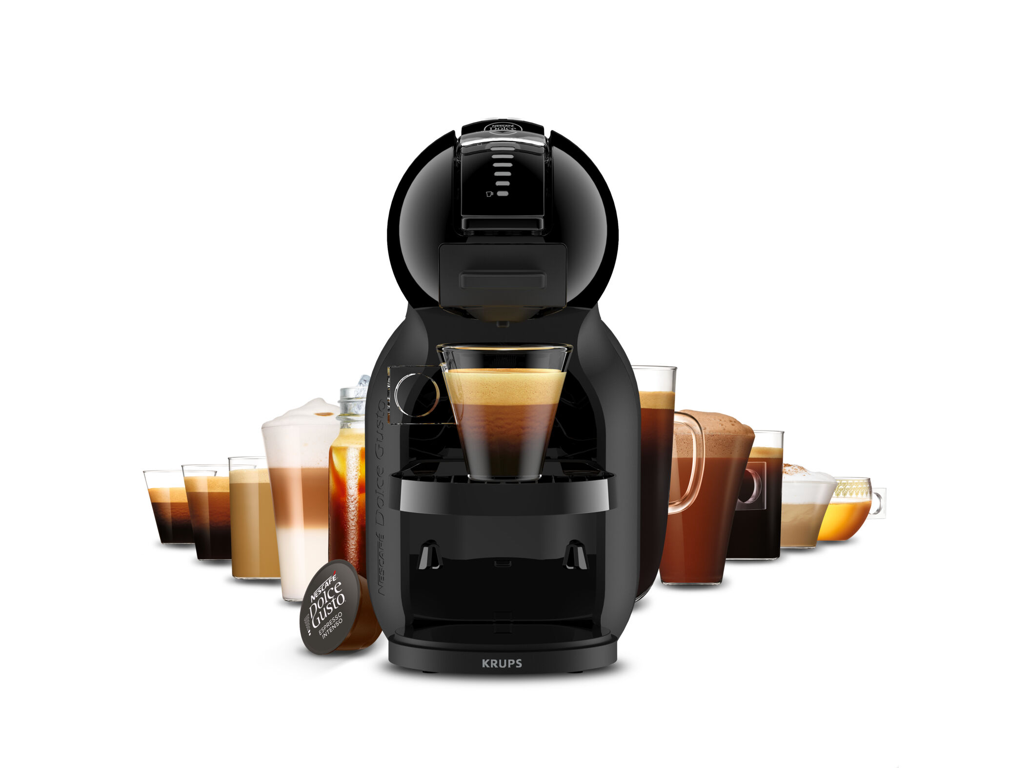 Maquina Cafe Dolce Gusto Krups Kp1438p16 Mini Me Piano Black | Auchan