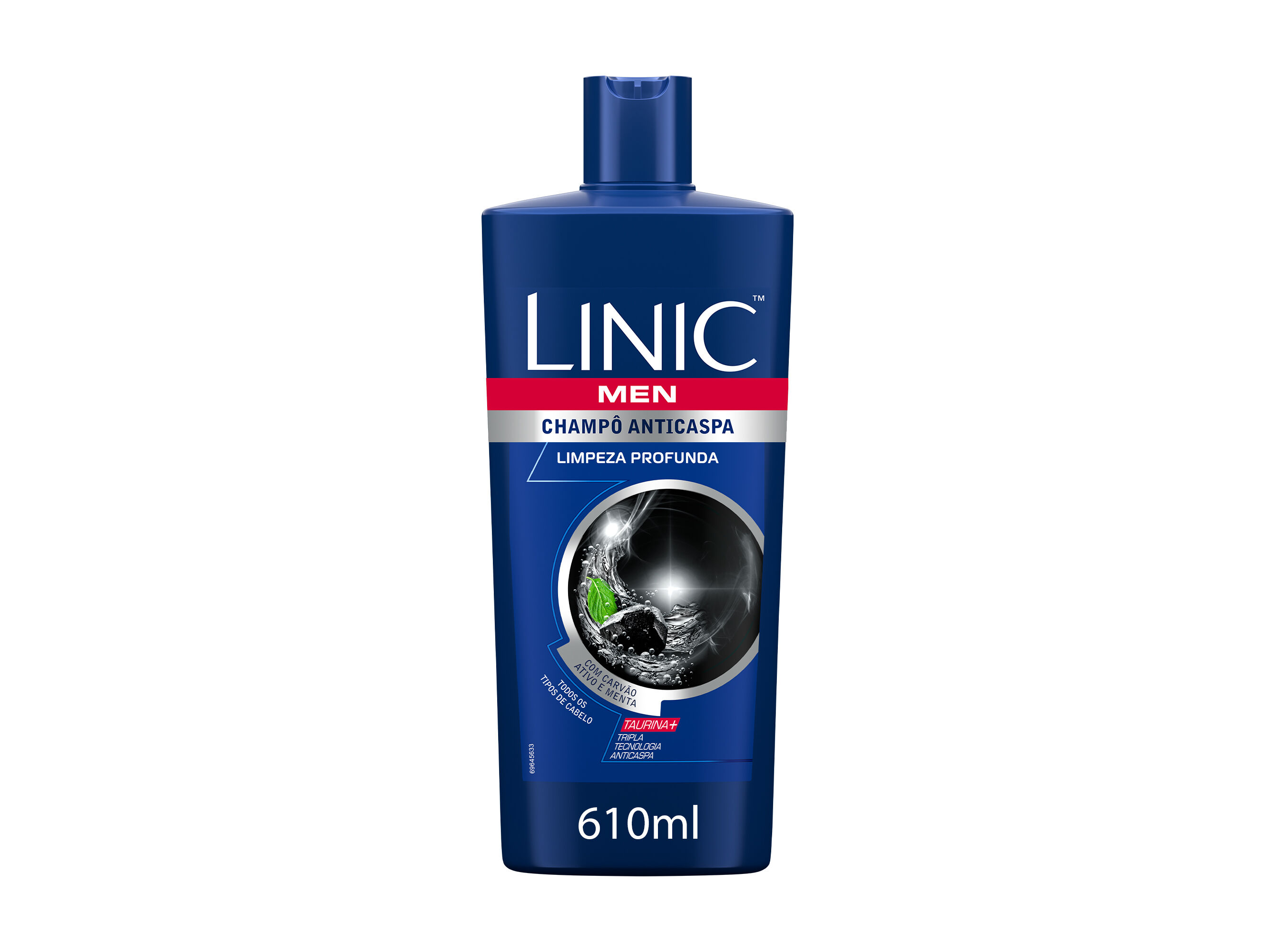 Champô Anti-caspa Linic Men Limpeza Profunda 610ml | Auchan