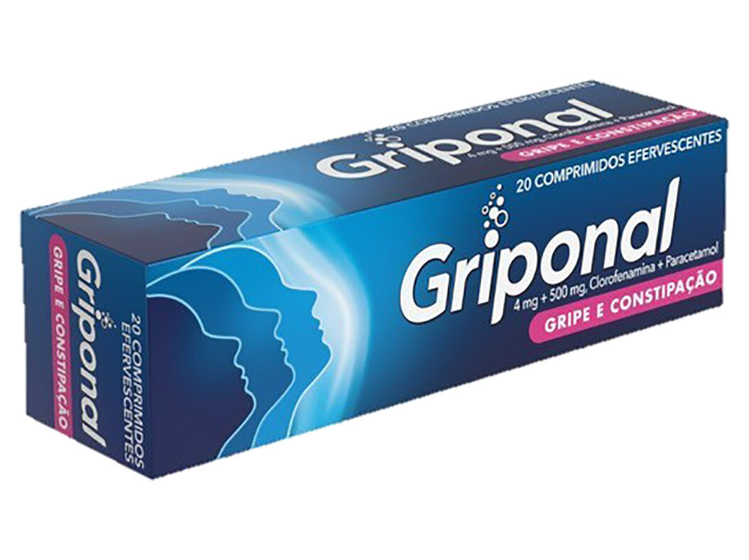 Griponal Comprimidos Efervescentes 4mg+500mg 20un - Auchan | Auchan
