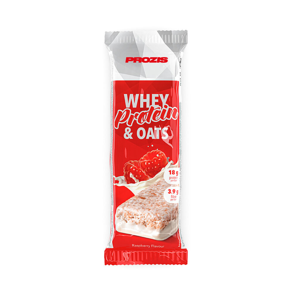Barra Prozis Whey Protein & Oats Framboesa 80g | Auchan