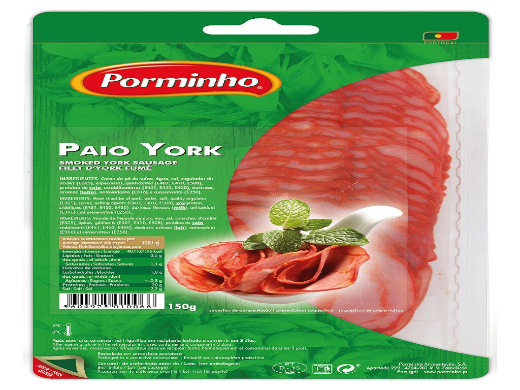 Paio York Fatiado Porminho 150 Gr | Auchan
