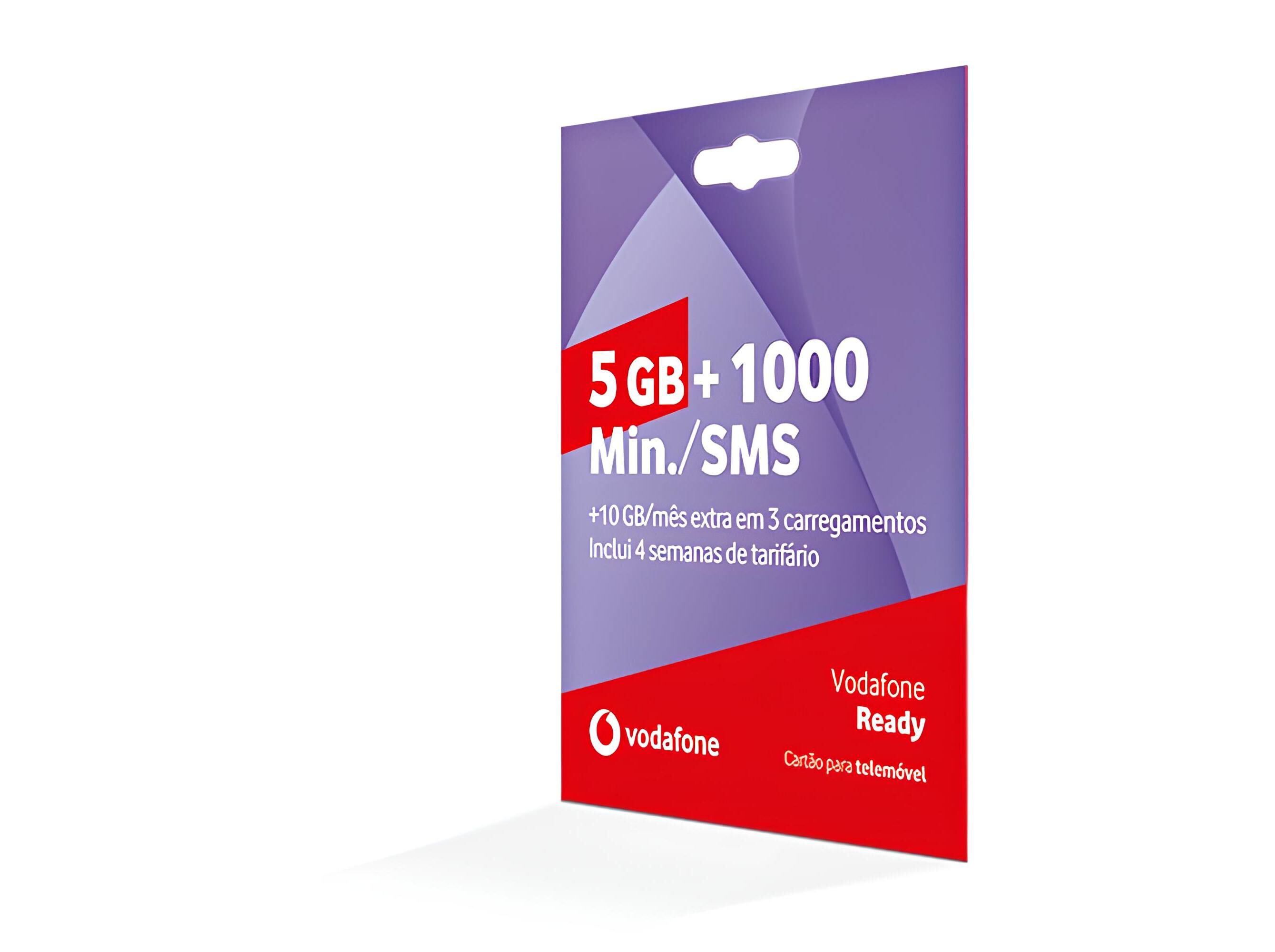 Cartão Vodafone Ready 5gb | Auchan