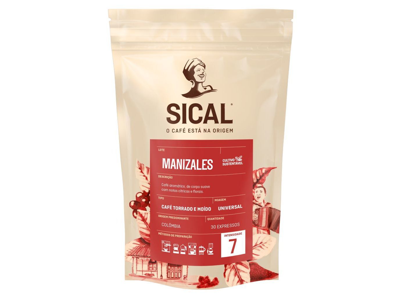 Café Moido Normal Sical Manizales 220 G | Auchan