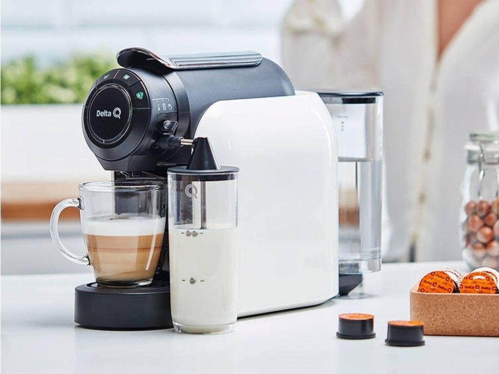 Máquina De Café Delta Q Milk Qool Evolution Branco | Auchan