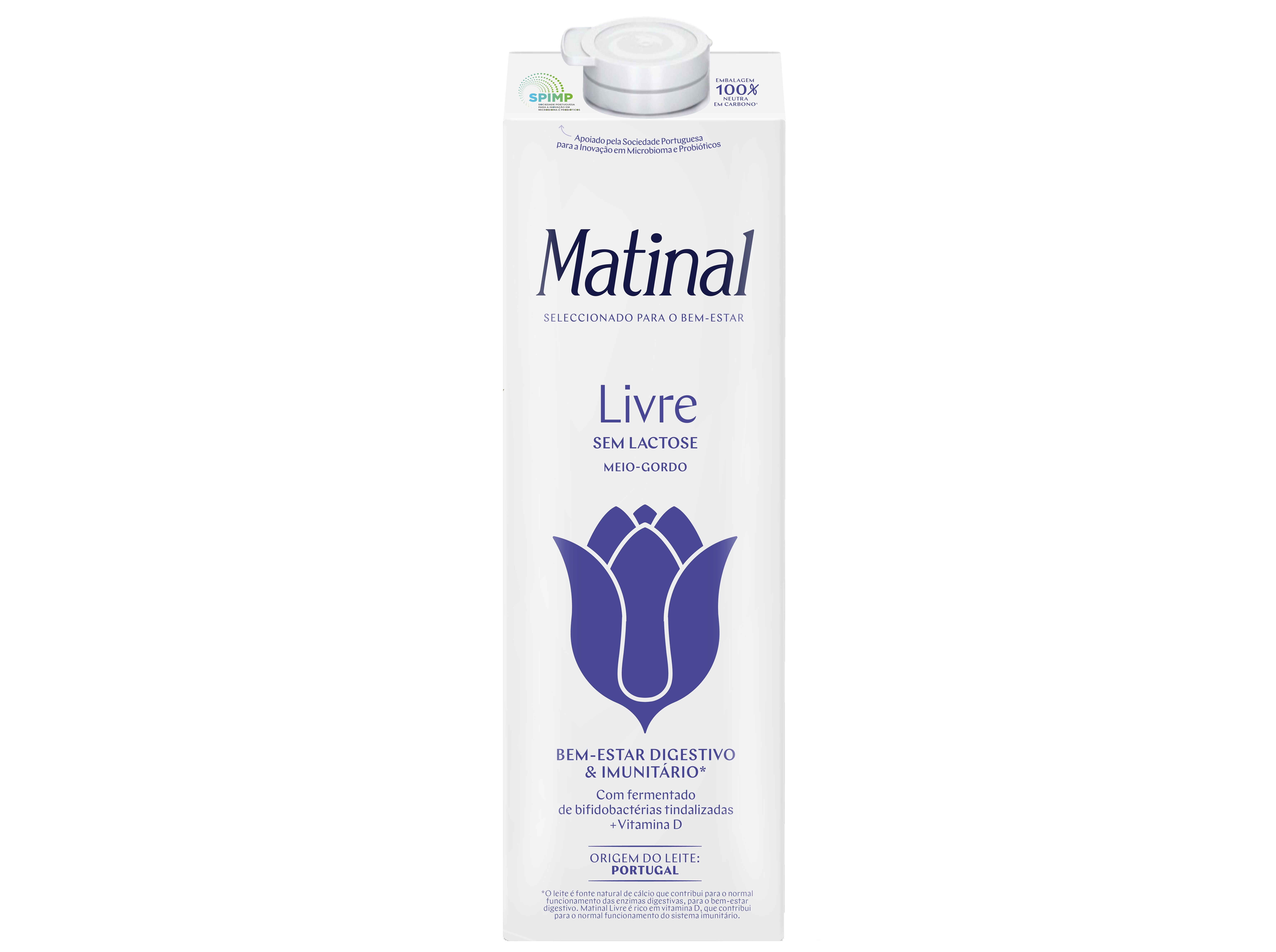 Leite Sem Lactose Matinal Livre 1l | Auchan