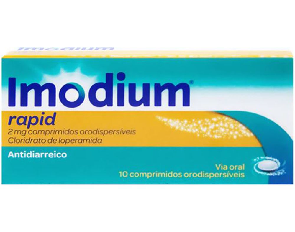 Comprimidos Imodium Rapid 2mg 10un | Auchan