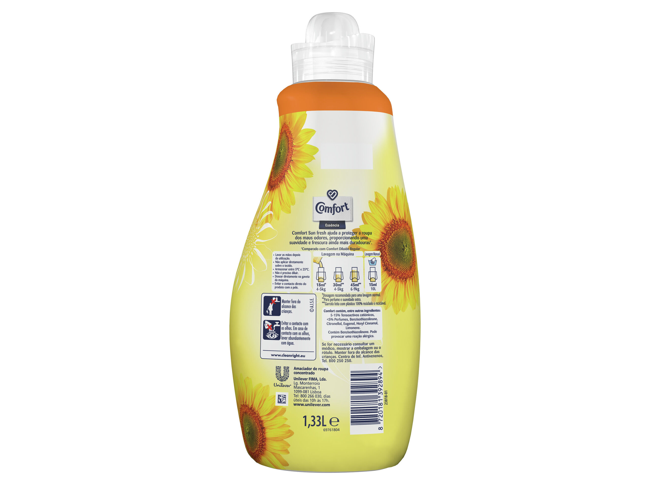 Amaciador Concentrado Comfort Essência Sunfresh 74 Doses | Auchan