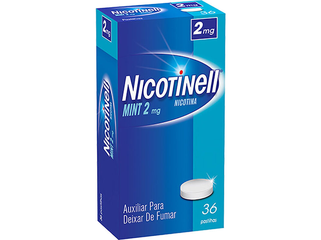Pastilhas Nicotinell Mint 2mg 36un | Auchan