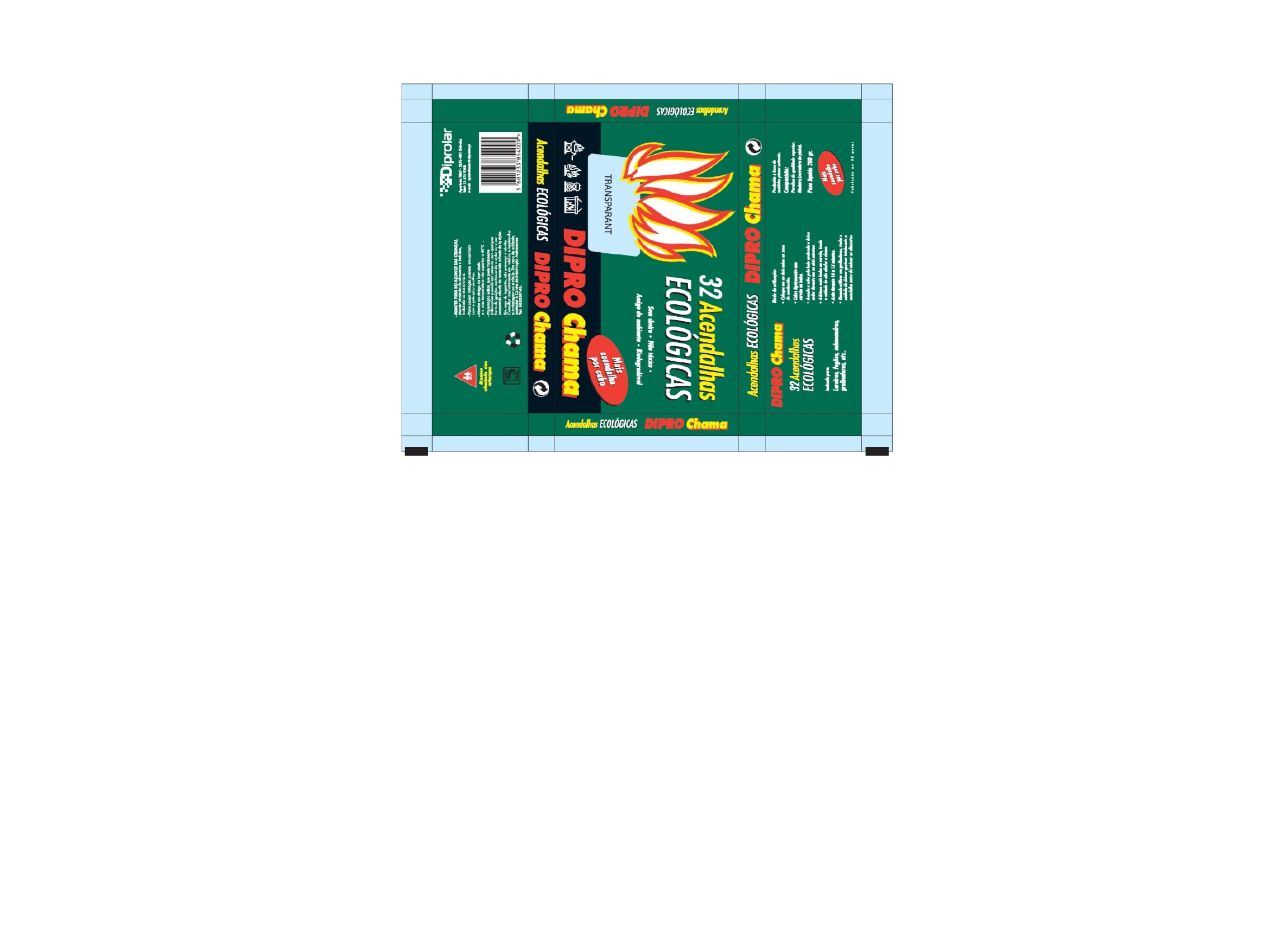 Acendalhas Diprochama Ecológicas 32 Cubos | Auchan