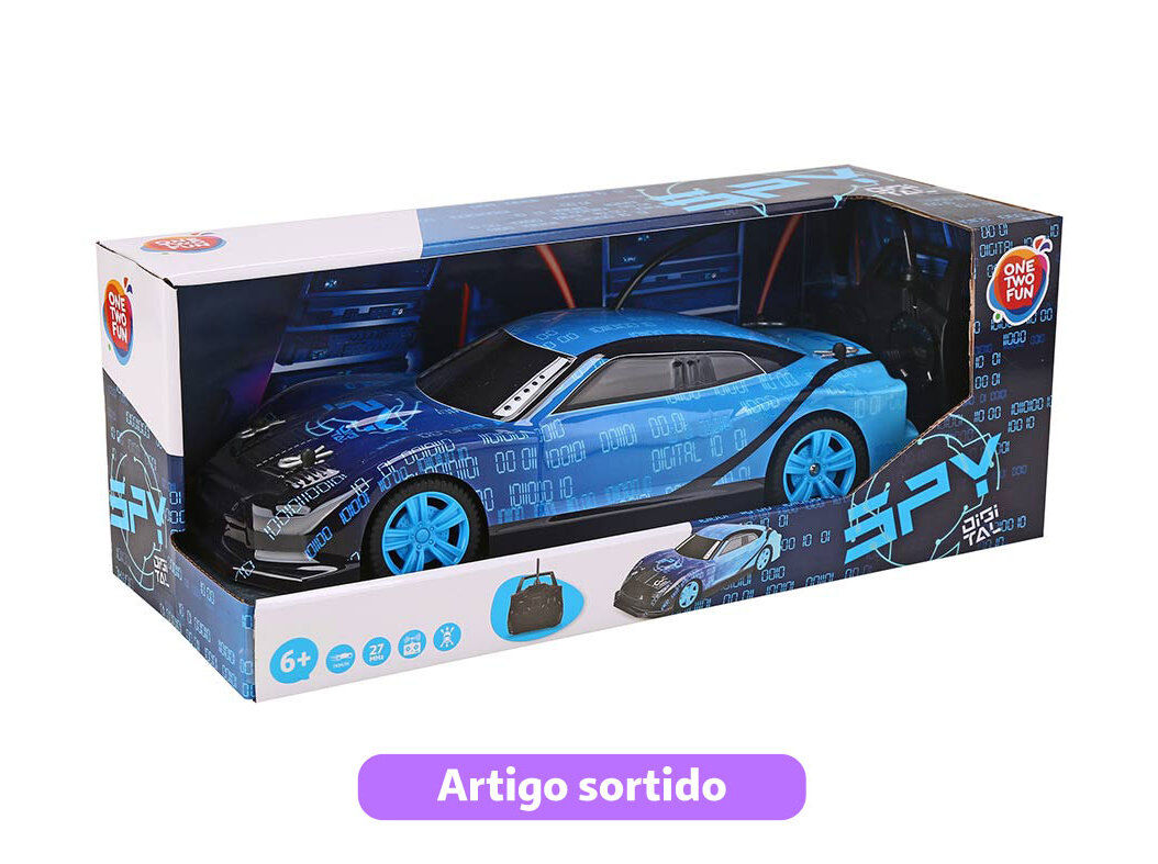 Carro R/c 1:14 One Two Fun 27mhz Spy Digital Modelos Sortidos | Auchan