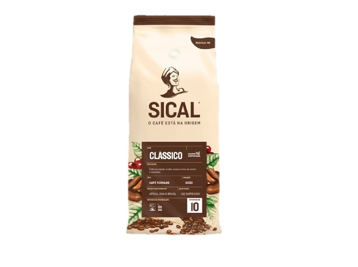 Café Sical Em Grão 5 Estrelas 1kg | Auchan