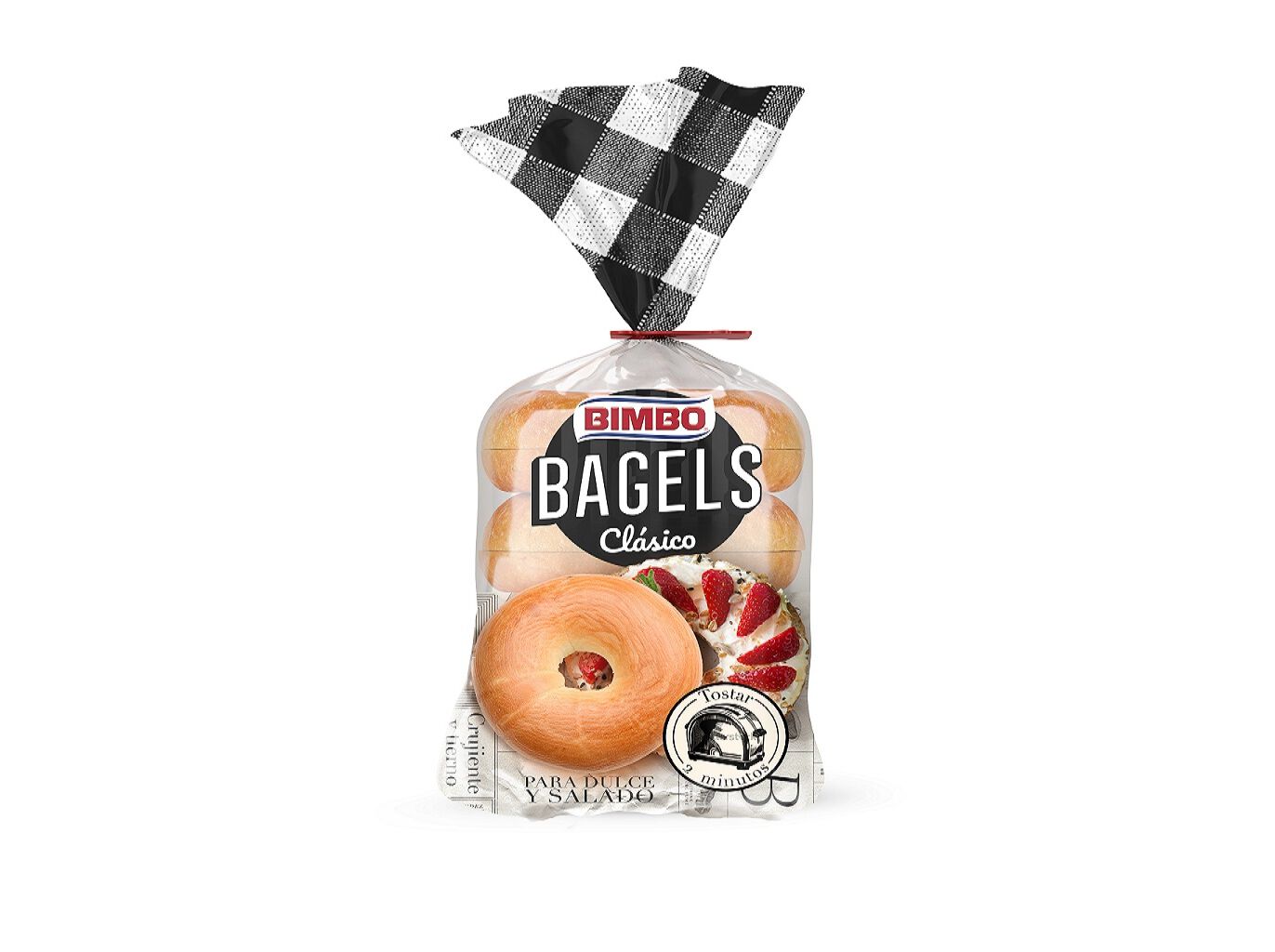 Bagels Bimbo Clássico 4 Un | Auchan