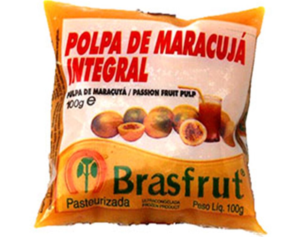 Polpa Brasfrut De Fruta Maracujá 100g | Auchan