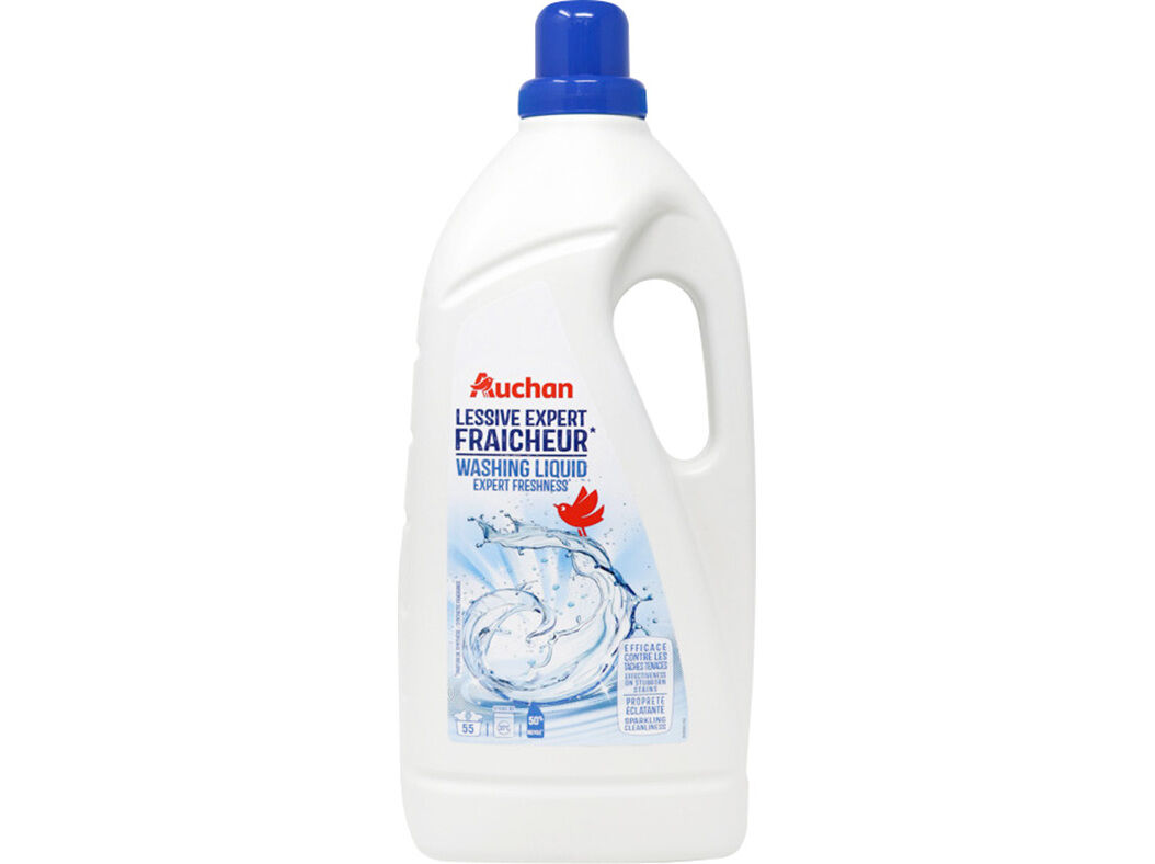 Detergente Roupa Máquina Líquido Auchan Frescura 55 Doses | Auchan