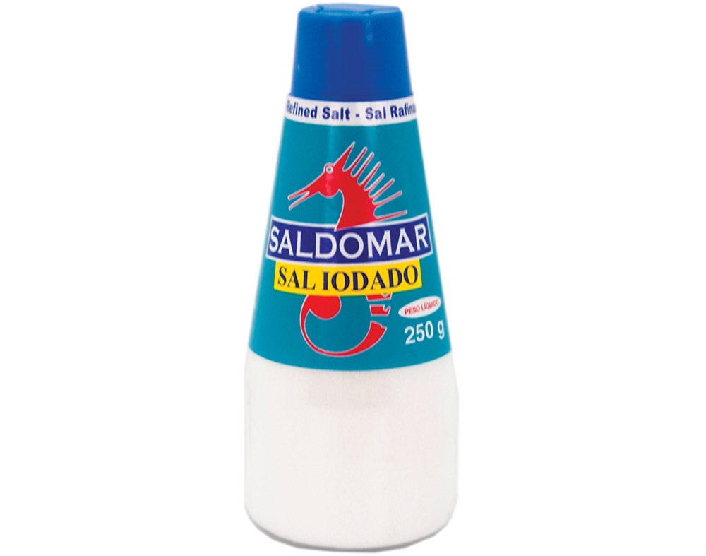 Sal Saldomar Refinado Iodado 250g | Auchan