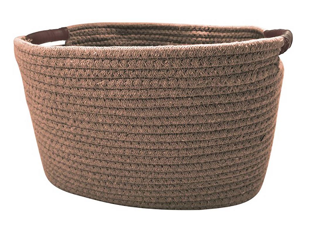 Cesto Algodão Actuel Castanho 30x20x20 | Auchan