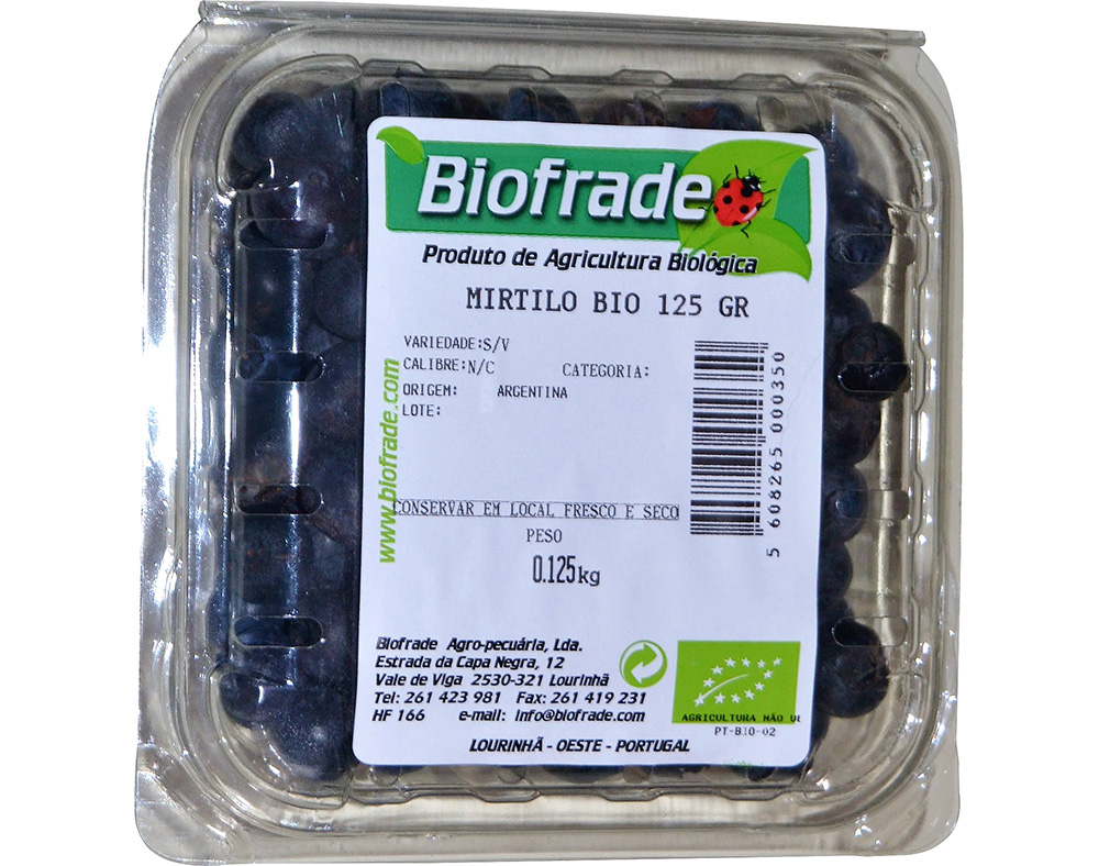 Mirtilo Bio 125g | Auchan