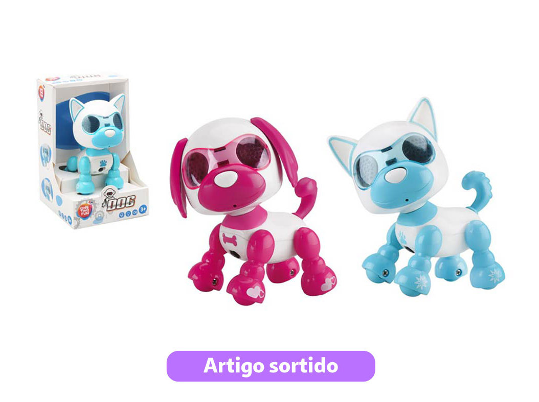 Cão Robot Com Som One Two Fun | Auchan