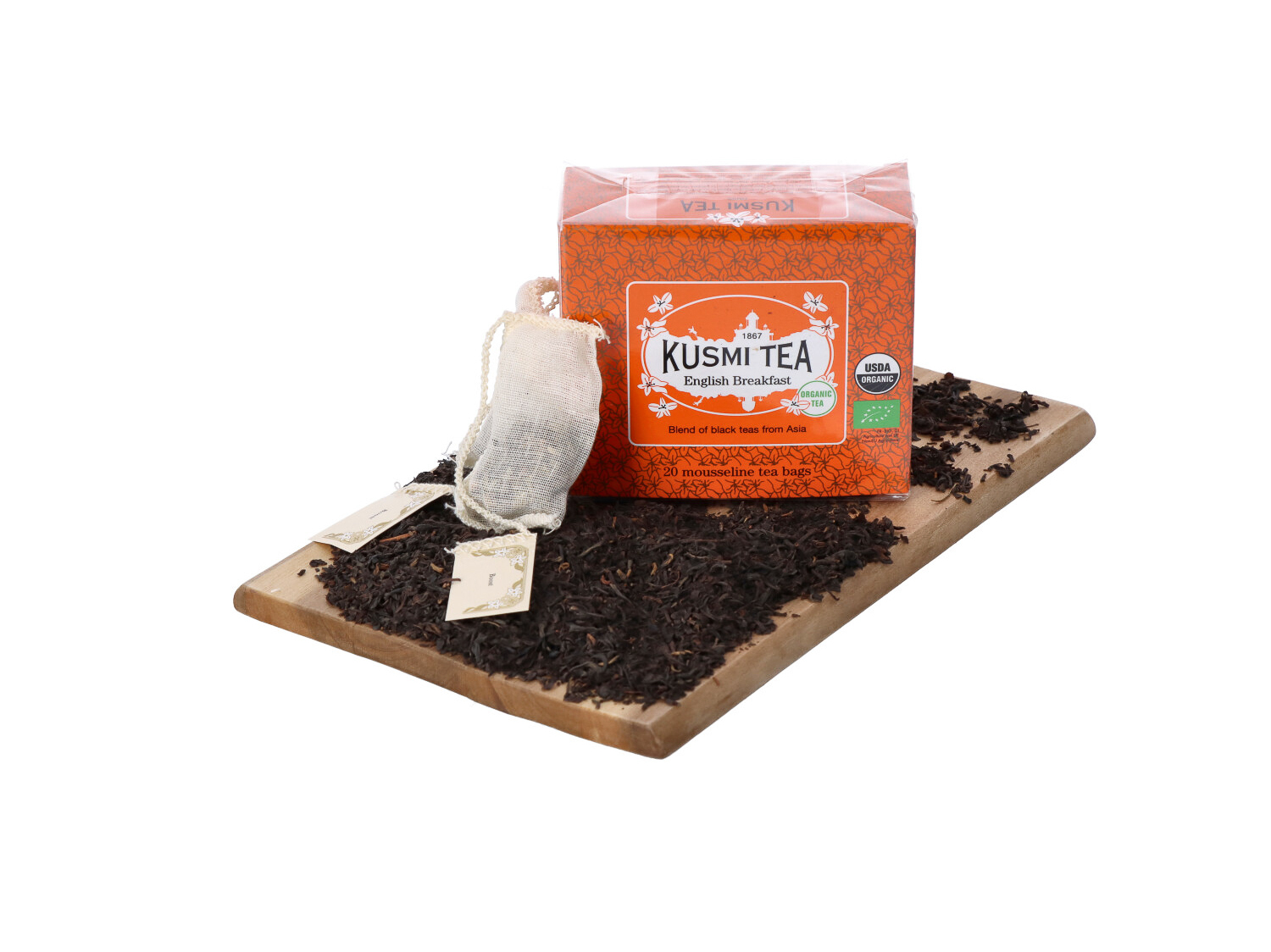 Chá English Breakfast Biológico Kusmi Tea 20 Saquetas | Auchan