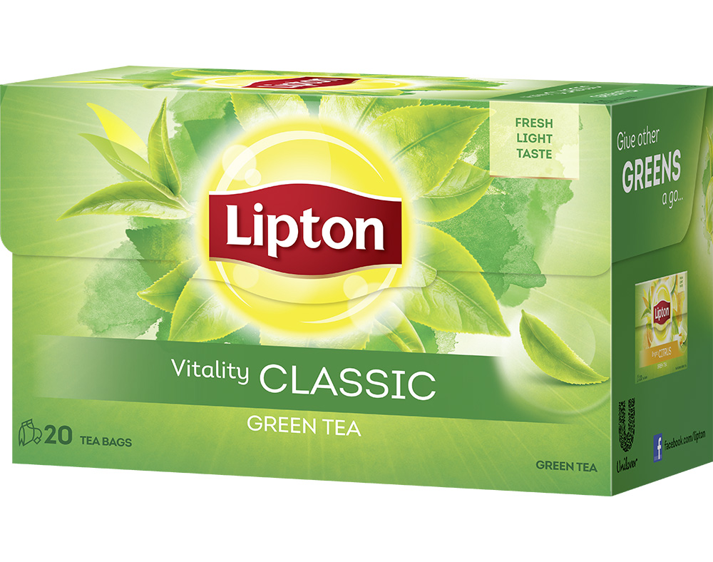Chá Lipton Verde Pure 20un | Auchan
