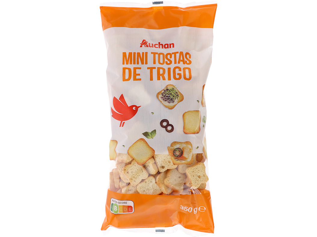Mini Auchan Tostas De Trigo 350g | Auchan