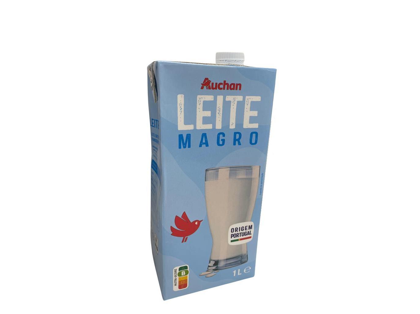 Leite Auchan Uht Magro Slim 1l | Auchan