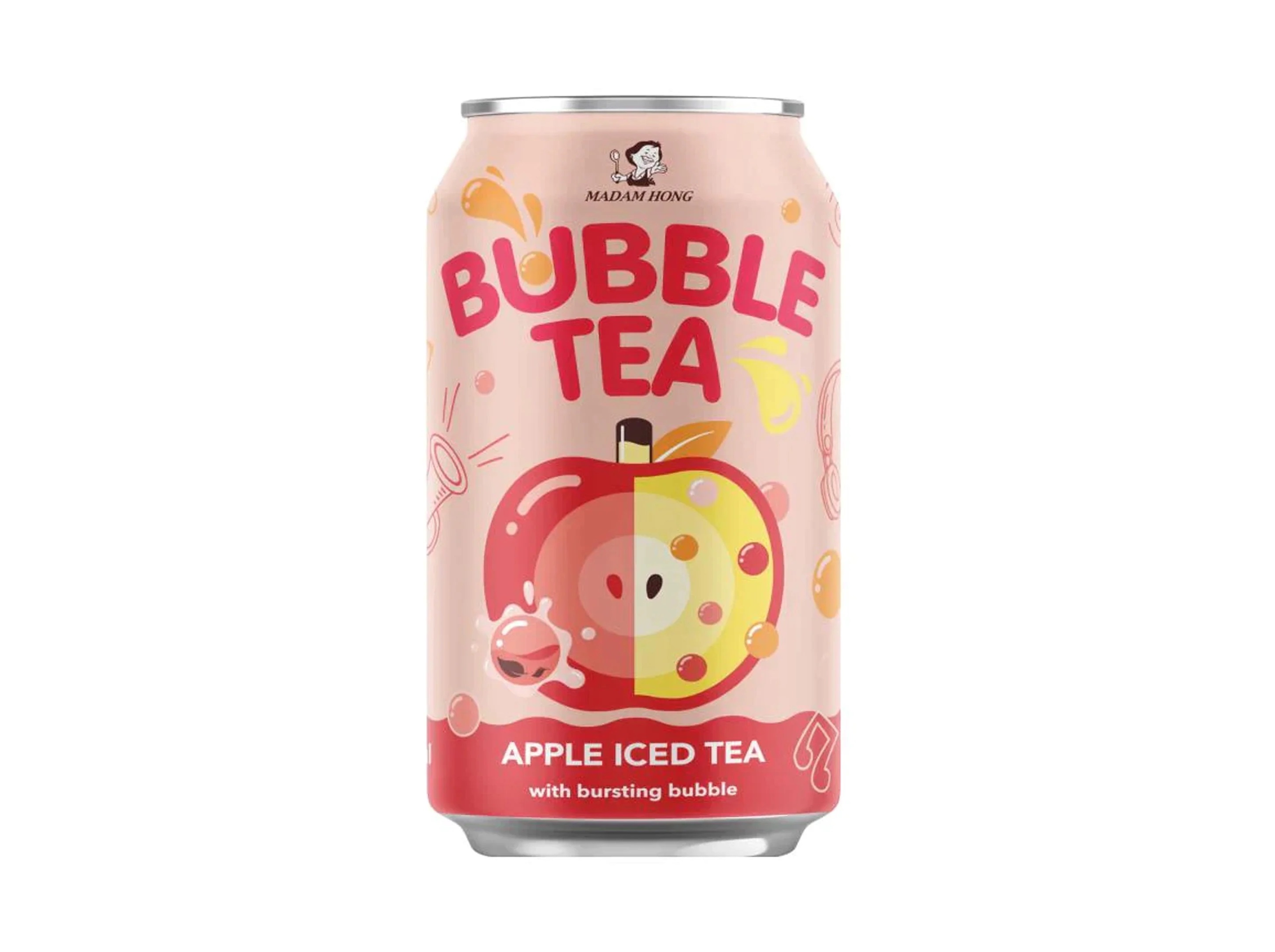 Bubble Tea Madam Hong Lata Maçã 0.32l | Auchan