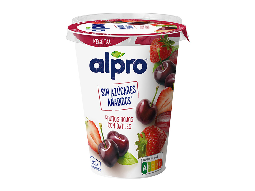 Yofu Alpro Frutos Vermelhos Sem Açucar 400g | Auchan