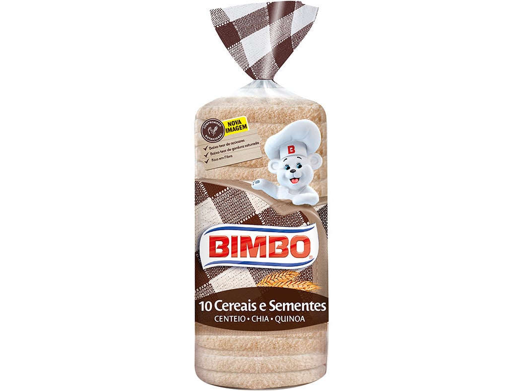 Pão Bimbo Sem Côdea 10 Cereais 650g | Auchan