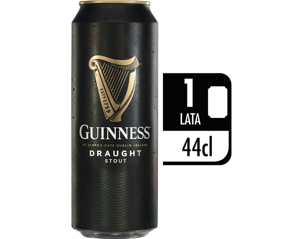 Cerveja Guinness Irlanda Lata 0.44l | Auchan