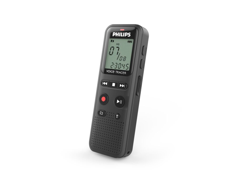 Gravador Voz Philips Dvt1160 Cinza/preto 8gb | Auchan