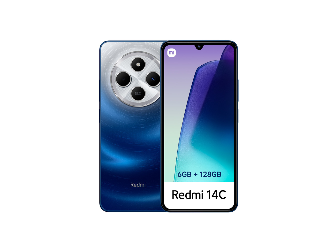 Smartphone Xiaomi Redmi 14c Azul 6/128gb | Auchan