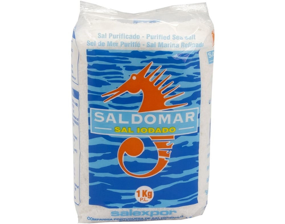 Sal Saldomar Cristal Iodado 1kg | Auchan