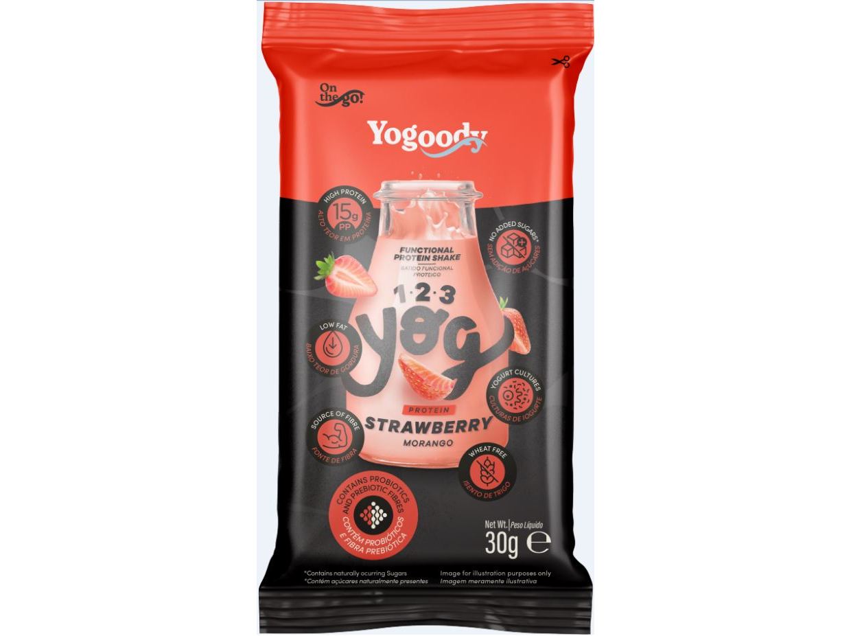 Preparado Para Batido Yogoody Proteico Morango 30g | Auchan
