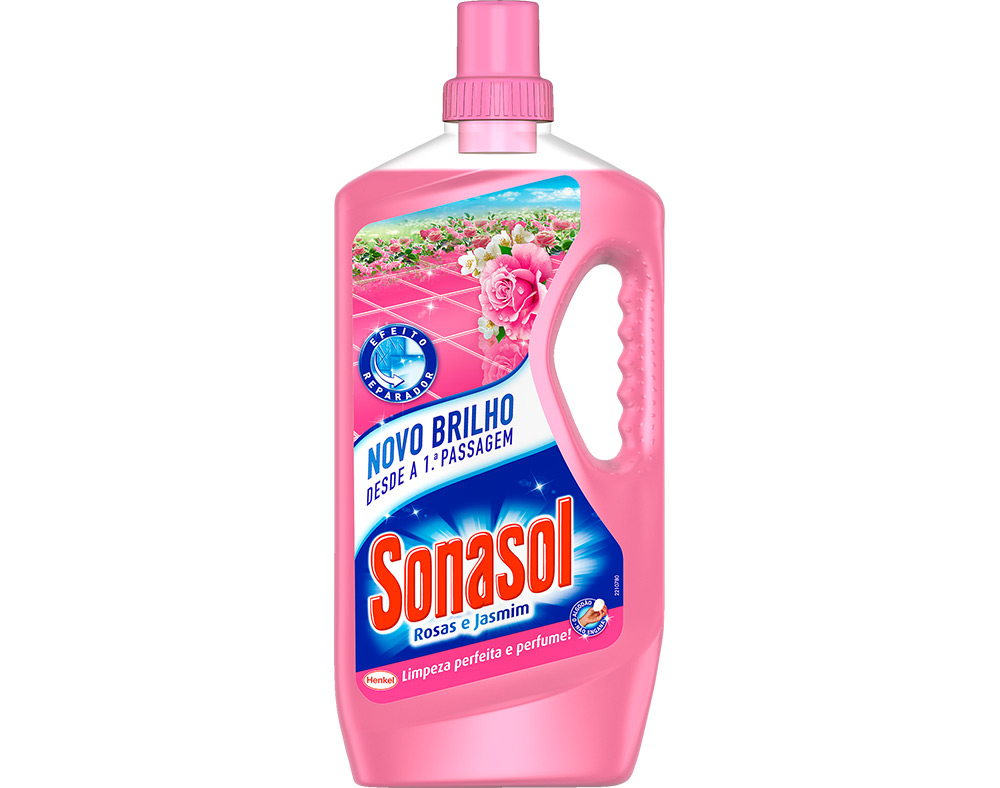 Lava Tudo Sonasol Magic Rosas E Jasmim 1.300ml | Auchan