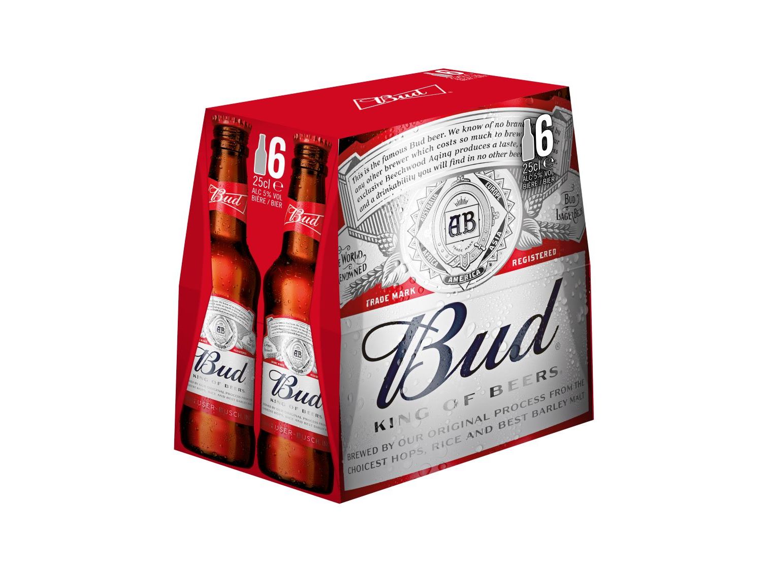 Cerveja Bud 6x0.25l | Auchan