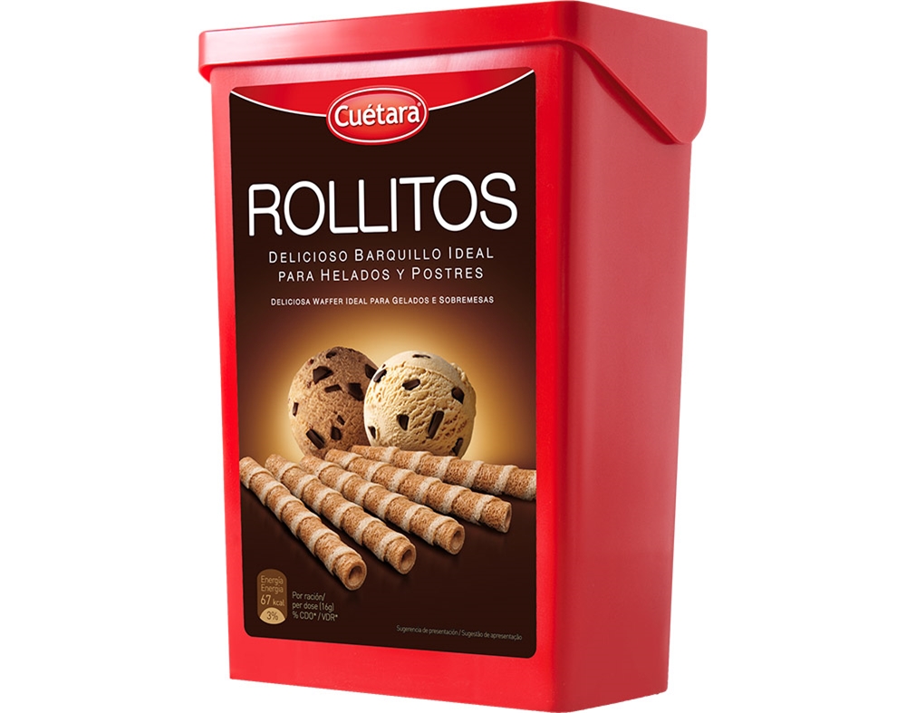 Bolacha Cuétara Waffer Rolitos 225g | Auchan