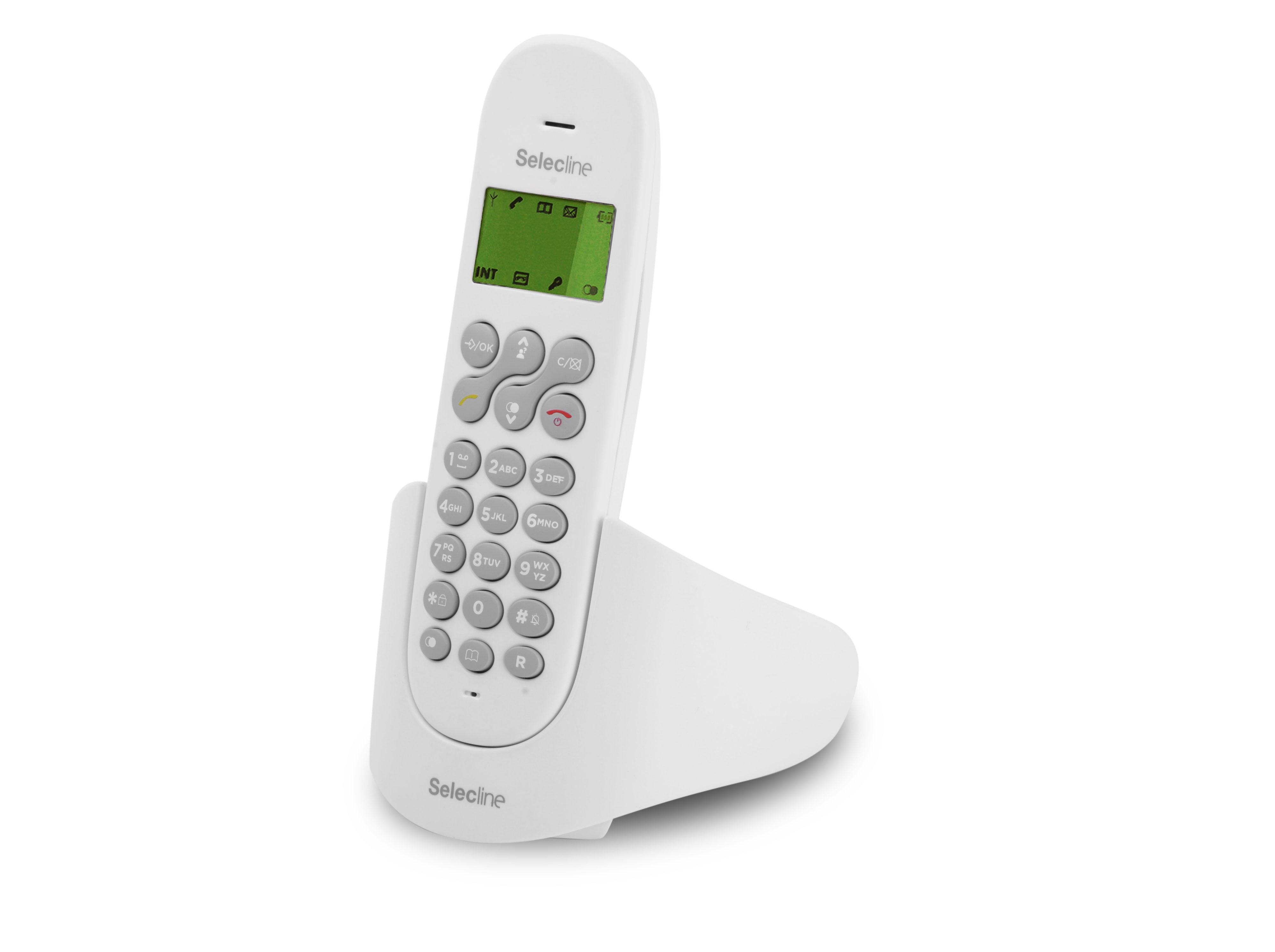 Telefone Sem Fios Selecline 151046 Branco | Auchan
