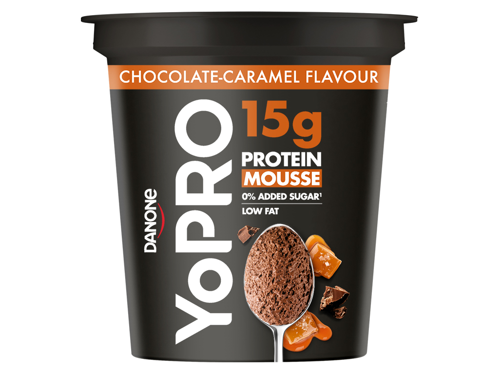 Mousse Yopro Choco Caramelo 150g | Auchan