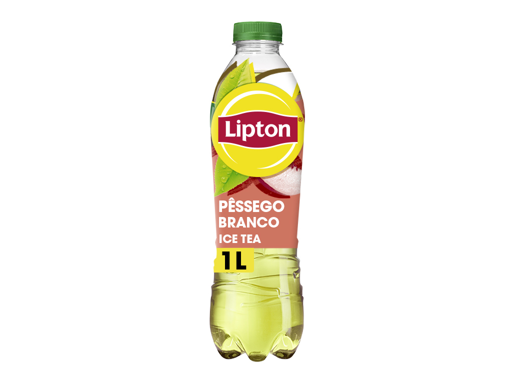 Ice Tea Lipton Chá Verde Pêssego Branco 1l | Auchan