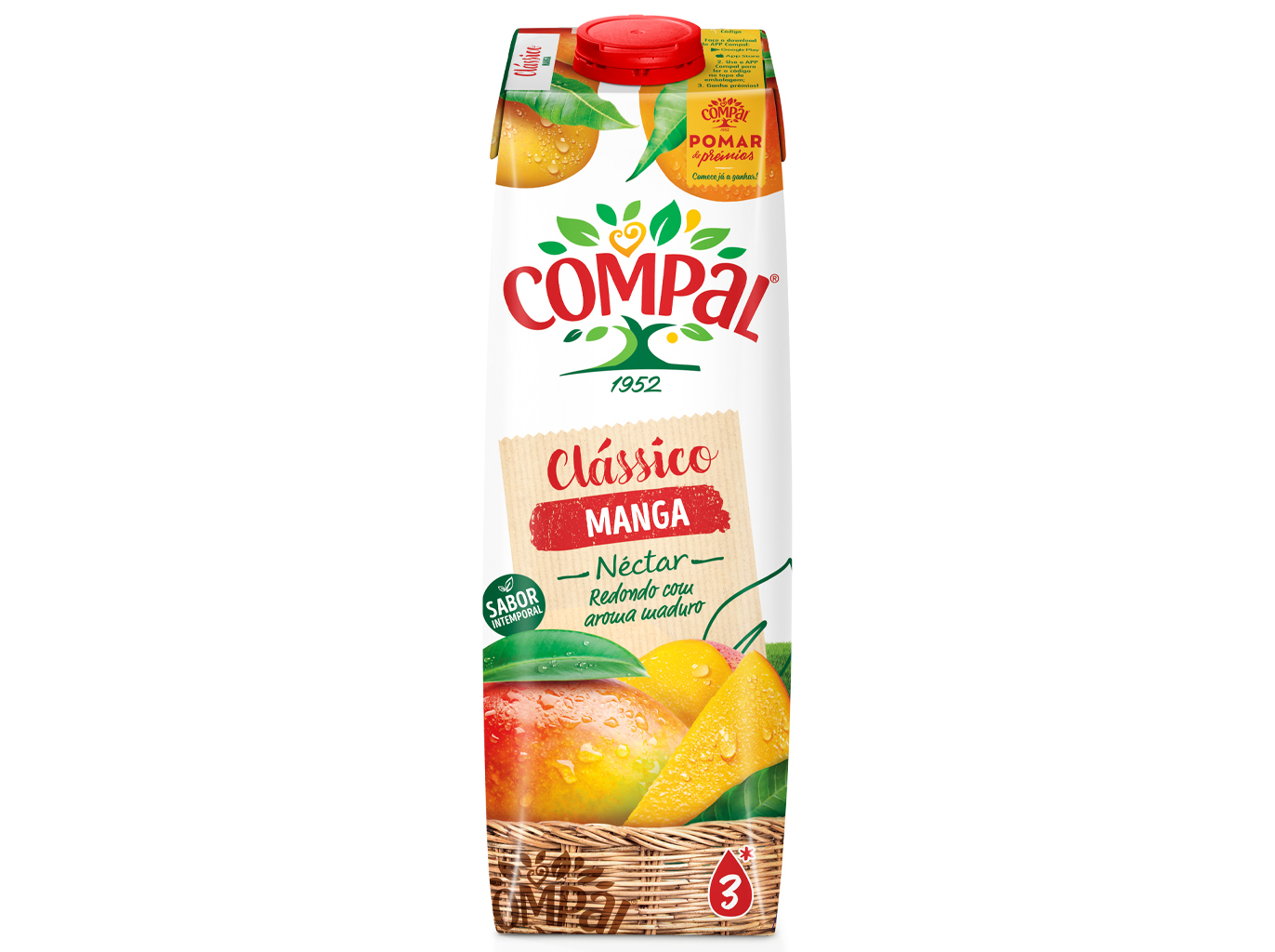 Néctar Compal Clássico Manga 1l | Auchan