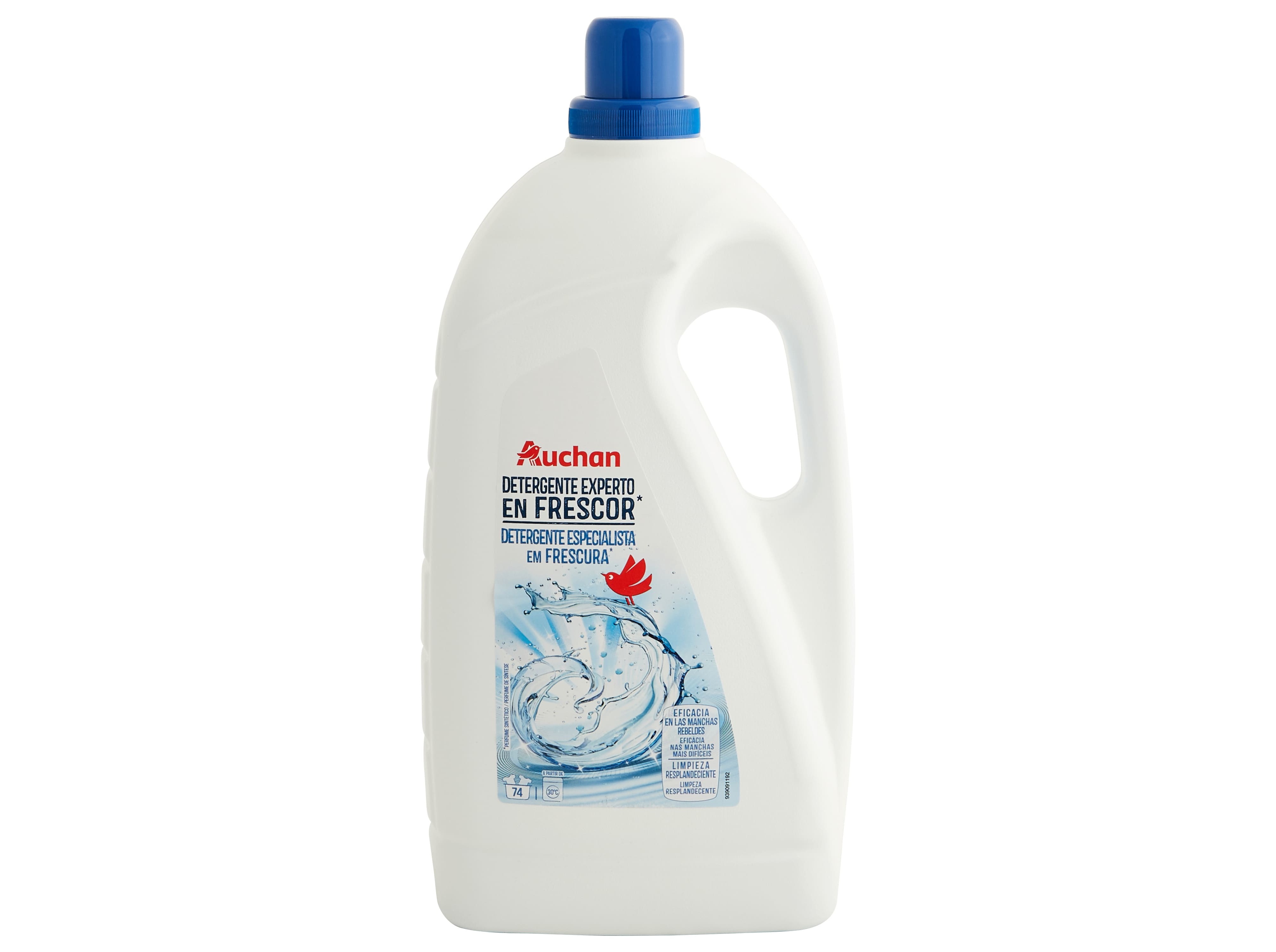 Detergente Roupa Máquina Líquido Auchan Frescura 74 Doses | Auchan