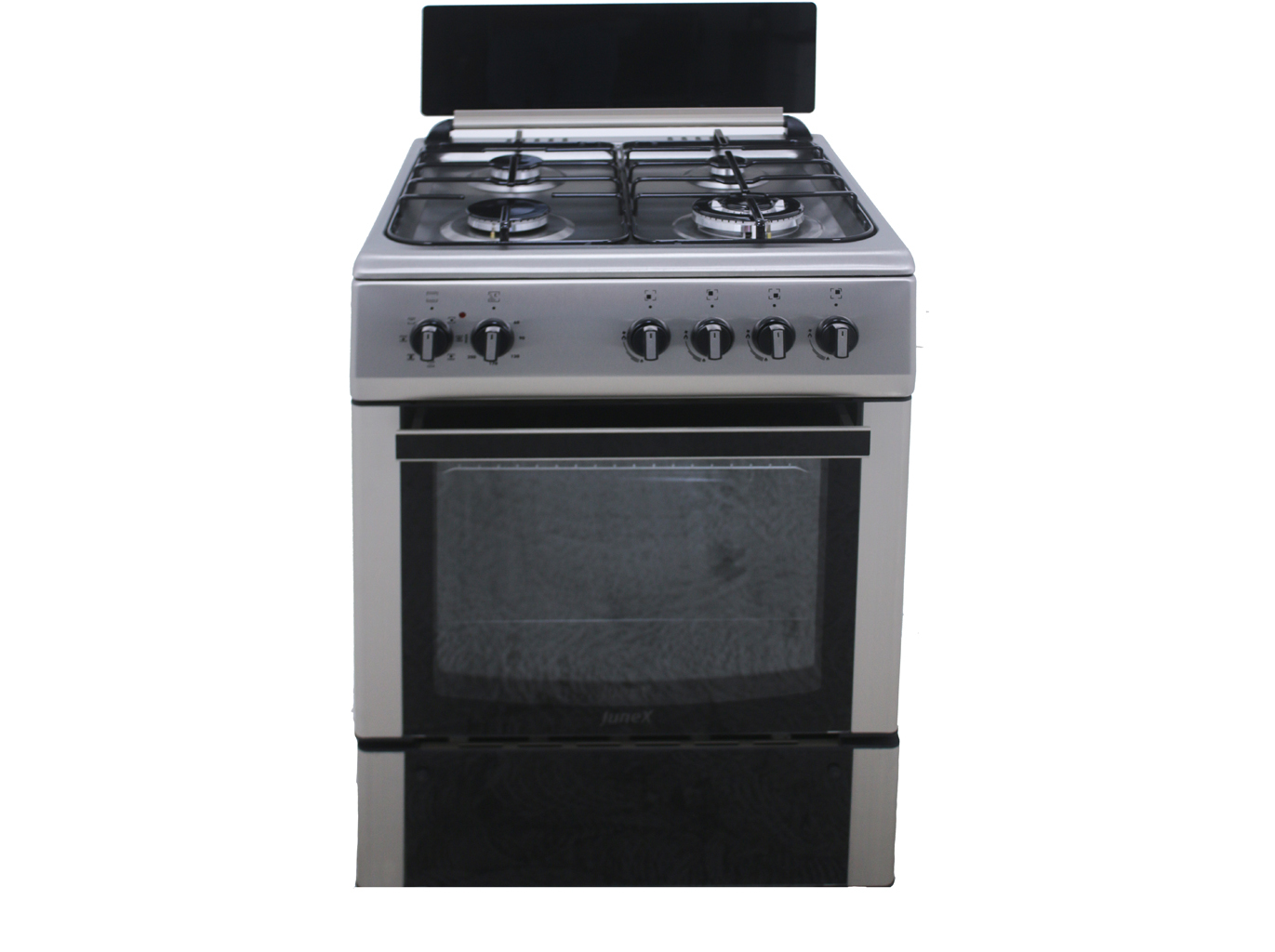 Fogão A Gás Natural Junex Fl 773 Xe Inox 60x60 | Auchan