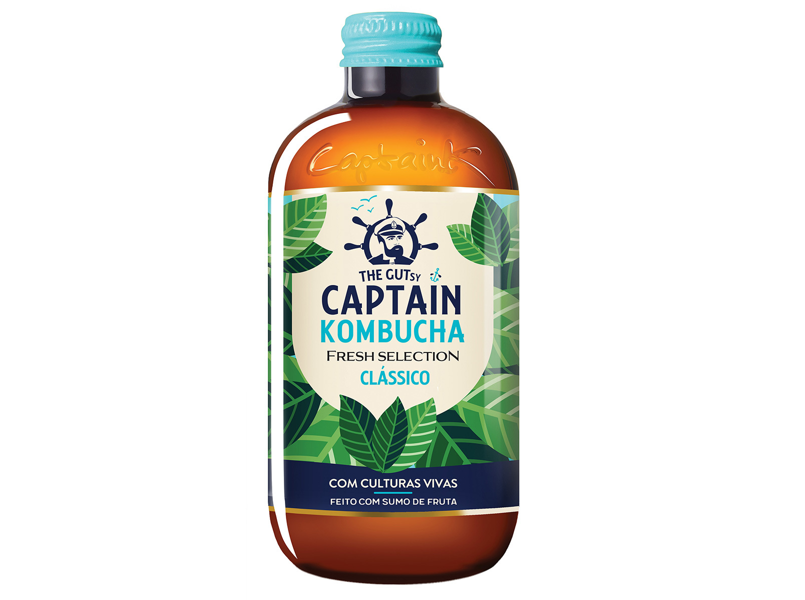 Kombucha The Gutsy Captain Fresh Clássica Bio 300 Ml | Auchan