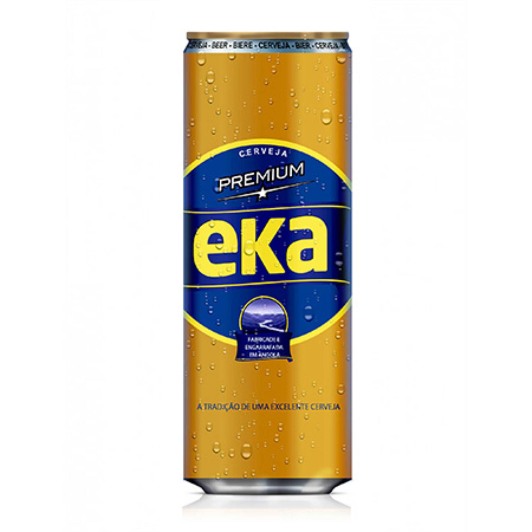 Cerveja Eka Loira Angola Lata 0.33l | Auchan