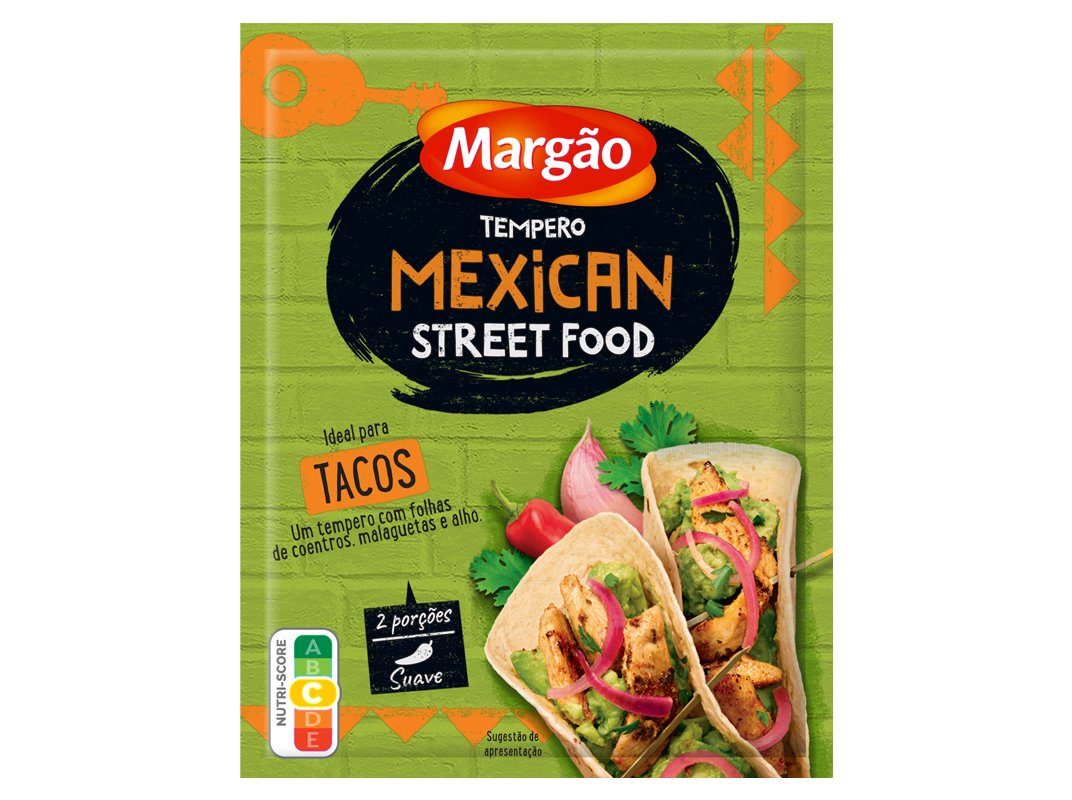 Tempero Margão Mexican Street Food Saqueta 15g | Auchan