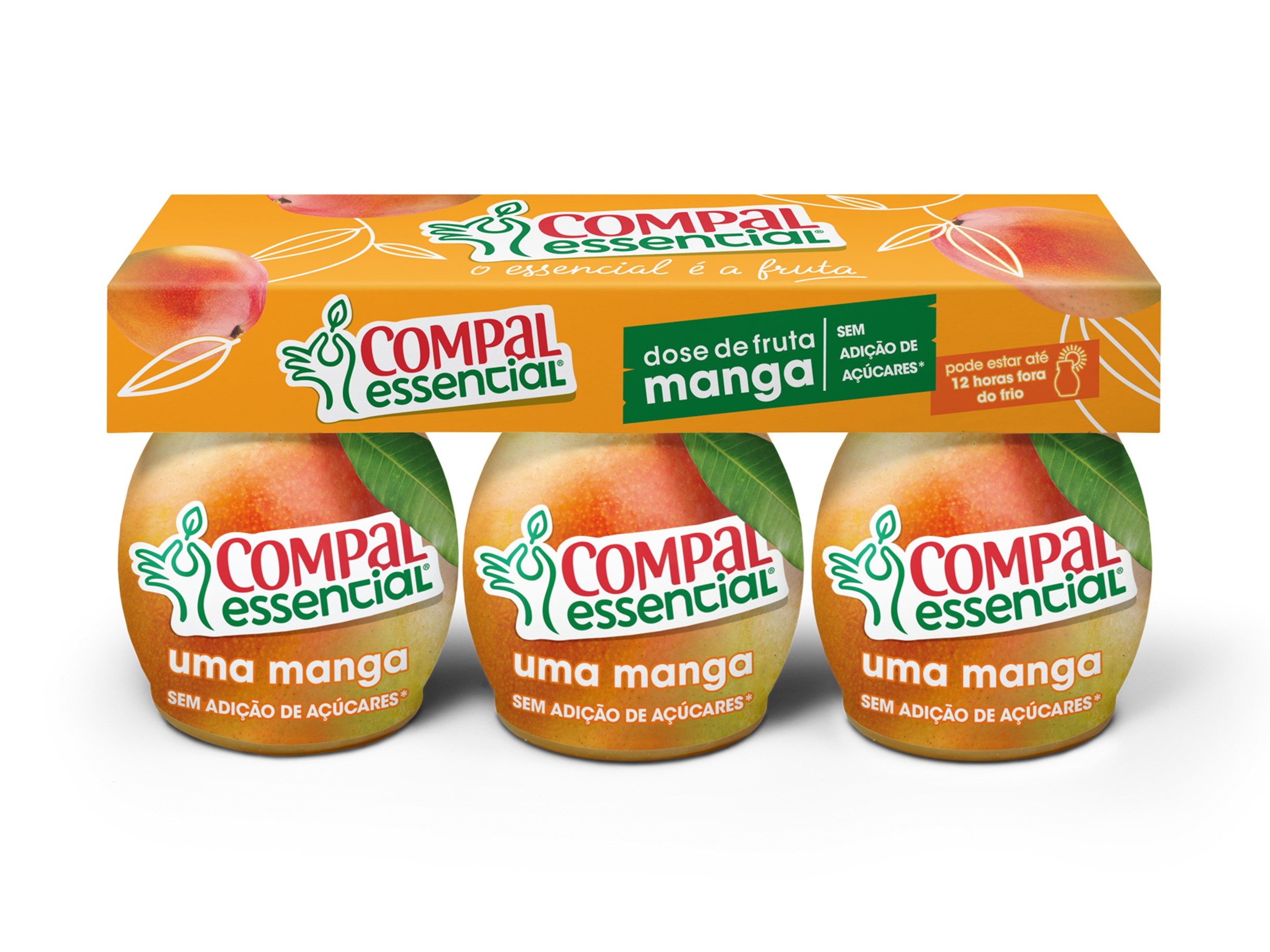 Fruta Compal Essencial Manga 3x110ml | Auchan