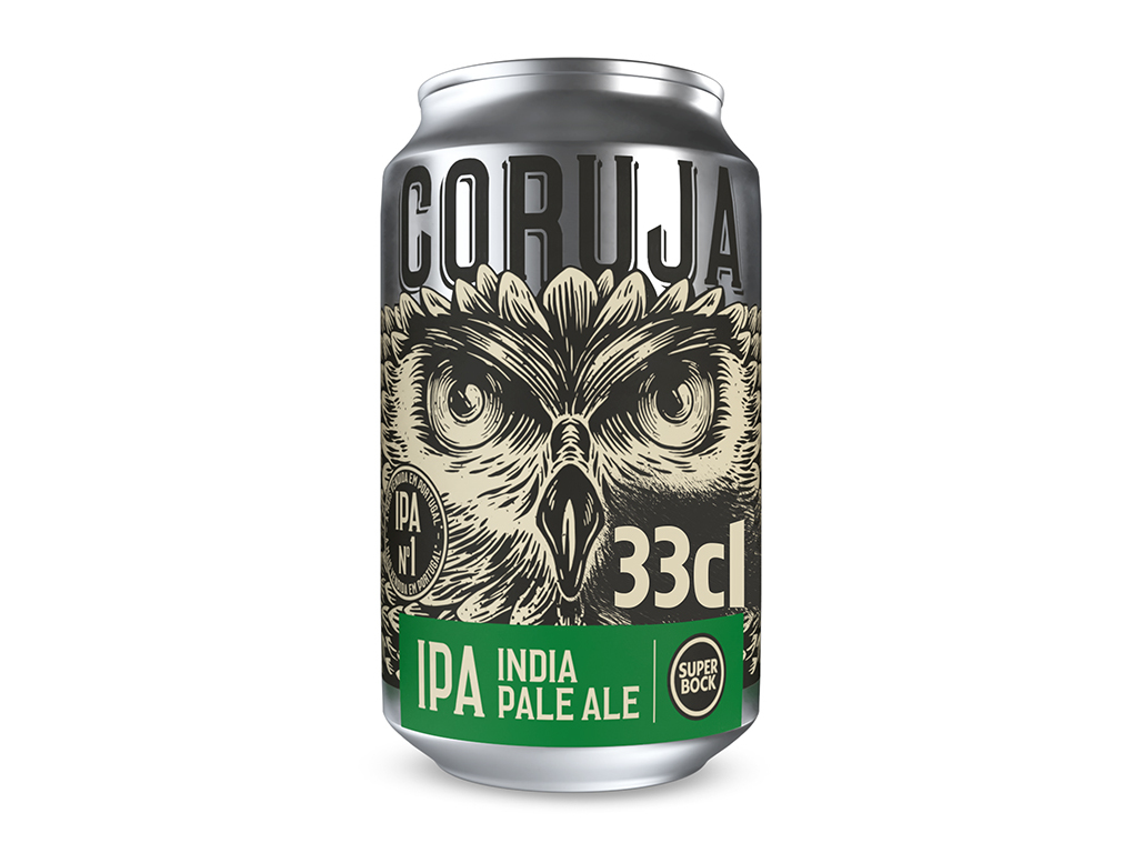 Cerveja Super Bock Coruja Ipa Lata 0.33l | Auchan