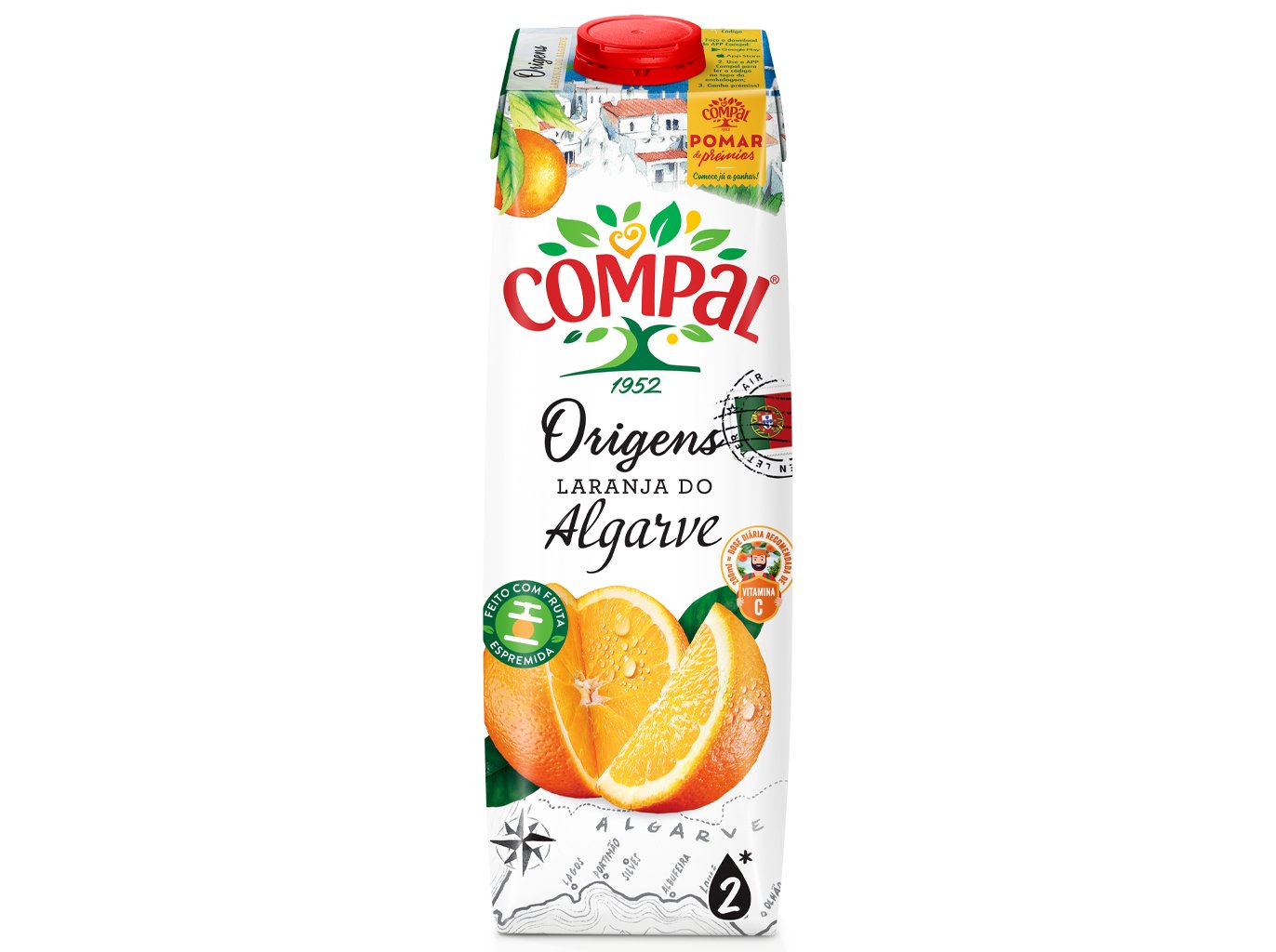 Néctar Compal Laranja Do Algarve 1l | Auchan